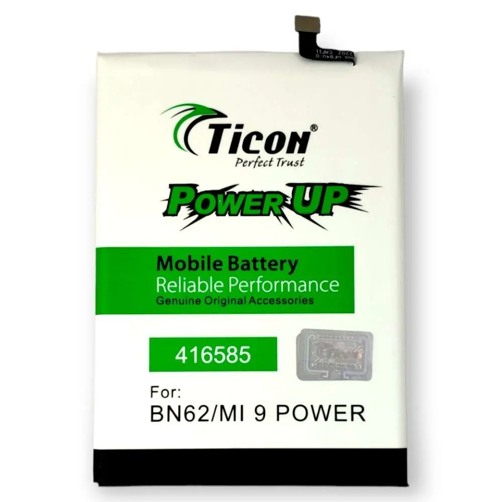 Xiaomi/Mi/Redmi – BN62 ( Mi 9 Power) Ticon Battery - Agrawal Mobiles